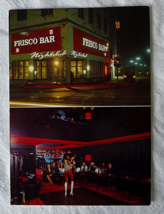 AK BASEL BS, Claraplatz, Frisco Bar, Nightclub (Gebraucht) in ...