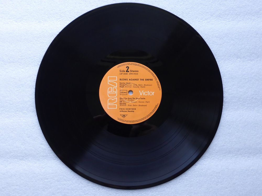 VINYL LP PAUL KANTNER /JEFFERSON STARSHIP (Psychedelic Rock (Gebraucht ...