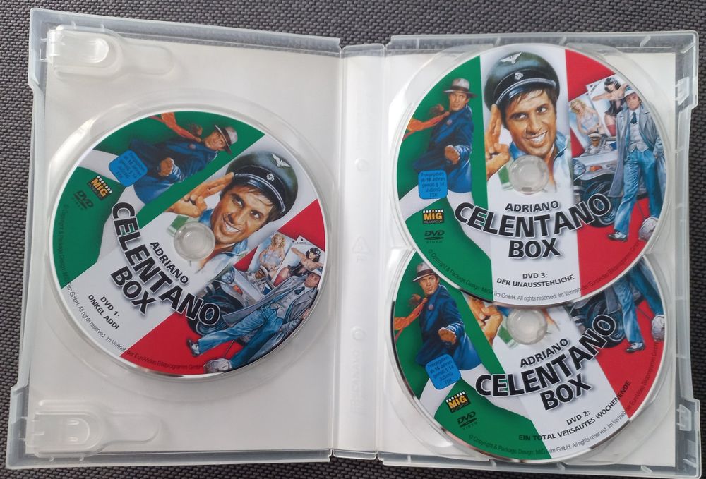Adriano Celentano DVD Box Set, Onkel Addi | Kaufen auf Ricardo