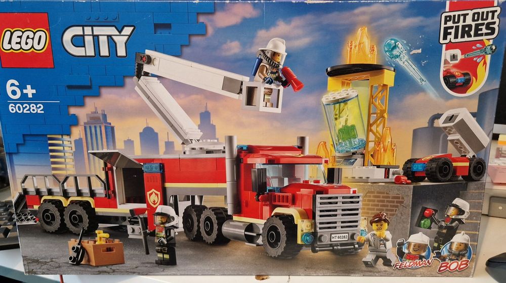 LEGO Mobile Feuerwehreinsatzzentrale, 60282, LEGO City OVP | Kaufen auf ...