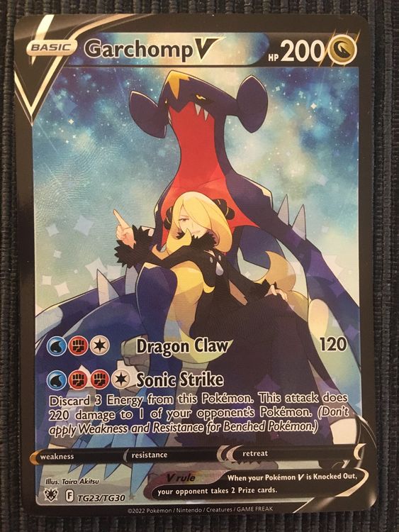 Pokemon Garchomp V Alt Art Astral Radiance Englisch (Neu (gemäss ...