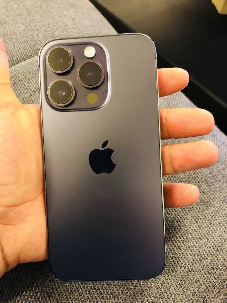 iPhone 14 Pro,128 GB , Deep Purple - Cracked Screen (Gebraucht) in ...