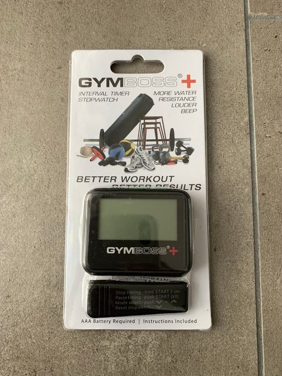 Gymboss Interval Timer black/green | Kaufen auf Ricardo