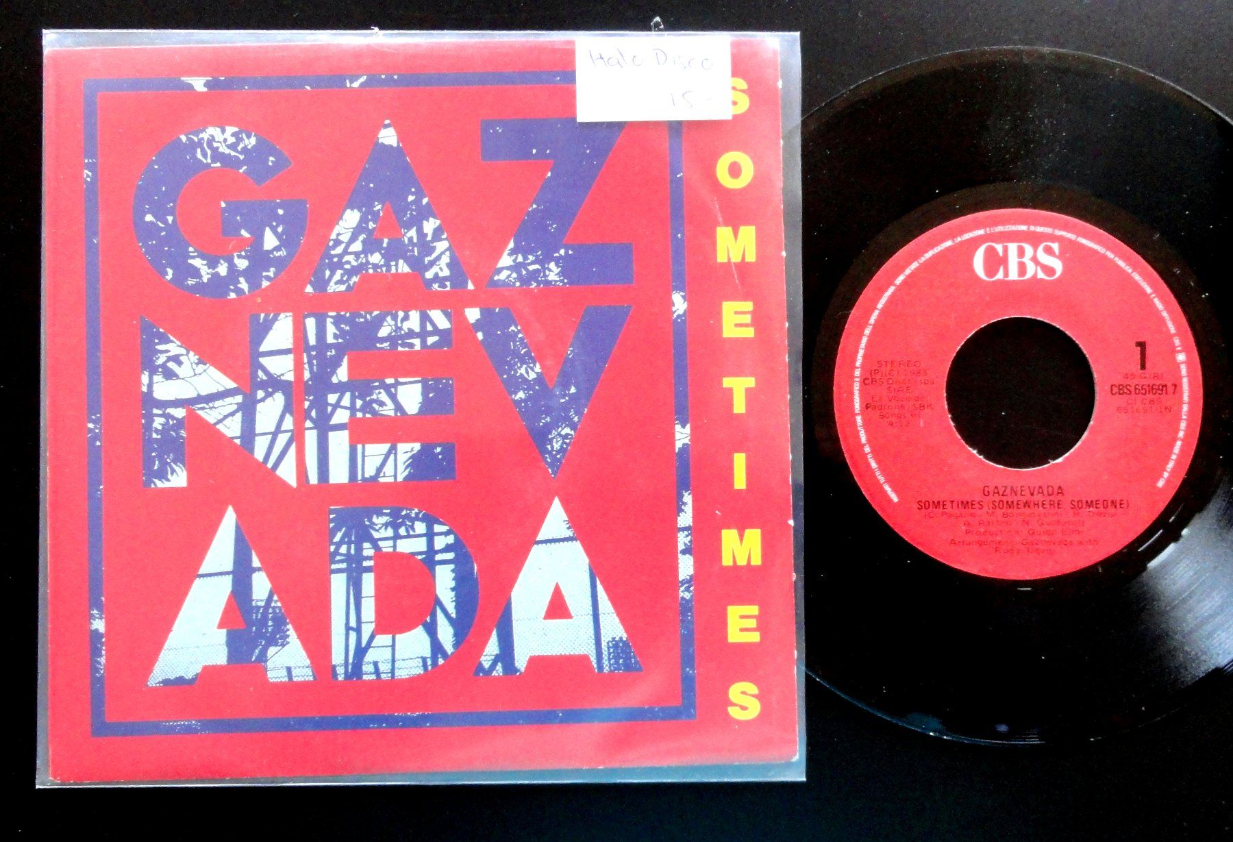 SI GAZNEVADA sometimes CBS 1988 ITALO DISCO rar (Gebraucht) in Kesswil ...