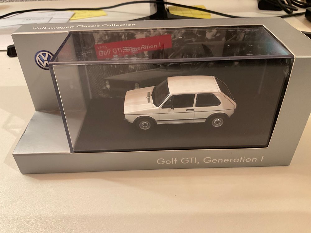 Modellauto 1:43 VW Golf 1 GTI mit OVP (Neu (gemäss Beschreibung)) in ...