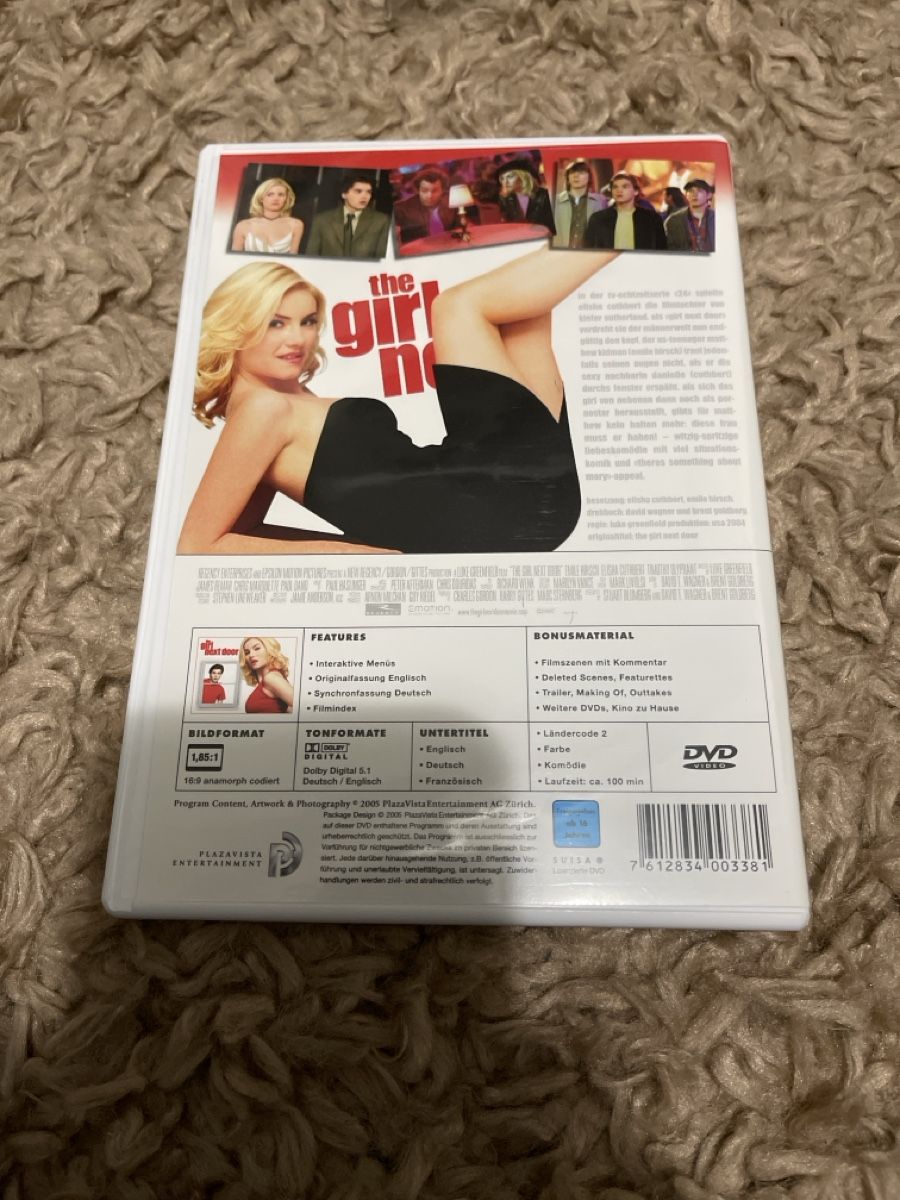 DVD "The Girl Next Door" - Elisha Cuthbert - Top Zustand! (Gebraucht ...