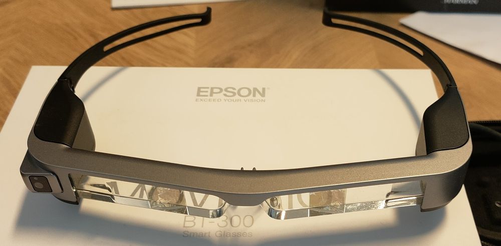 Epson Moverio BT-300 Smart Glasses Augmented Reality Brille (Neu und ...