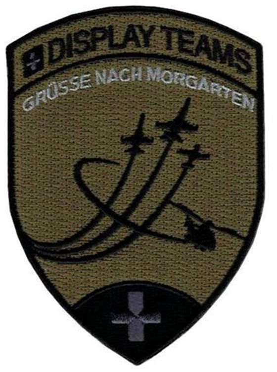 Display Teams Aufnäher "Grüsse nach Morgarten", selten FA-18 (Neu ...