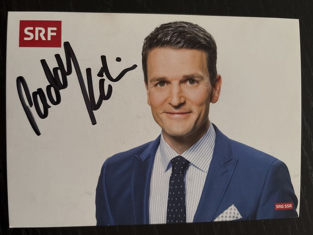 SRF Autogrammkarte (Gebraucht) in Uetendorf für CHF 5 – mit Lieferung auf Ricardo kaufen