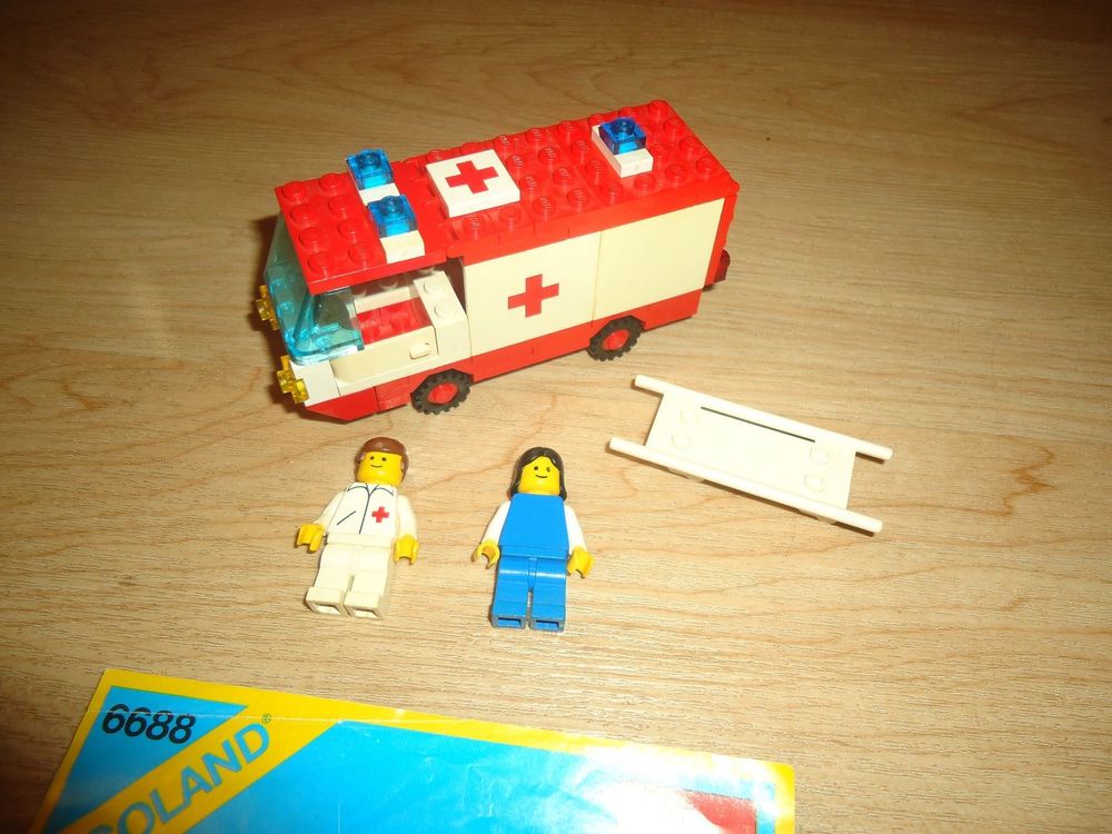 Lego 6688 City Krankenwagen 1985 | Kaufen auf Ricardo