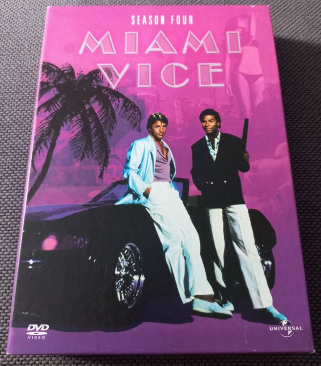 Miami Vice Staffel Vier, Season Four, Don Johnson, DVD (Gebraucht) in ...