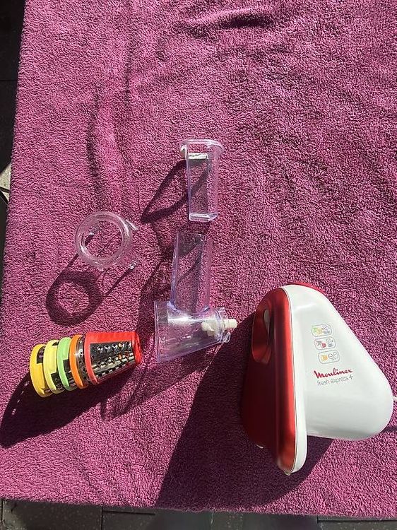 Moulinex Fresh Express - râpe et éminceur électrique (Gebraucht) in ...