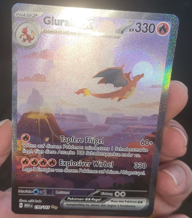Glurak ex / Charizard ex 151 DE | Kaufen auf Ricardo