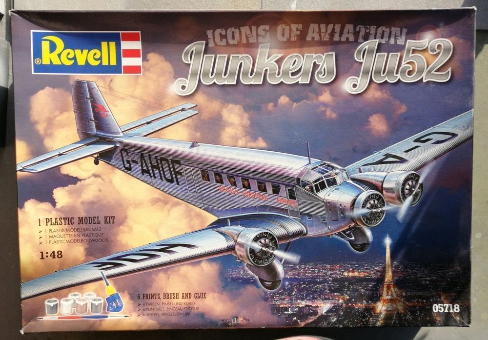 Ju 52 1:48 (Neu (gemäss Beschreibung)) in Ramersberg für CHF 39.9 – mit ...