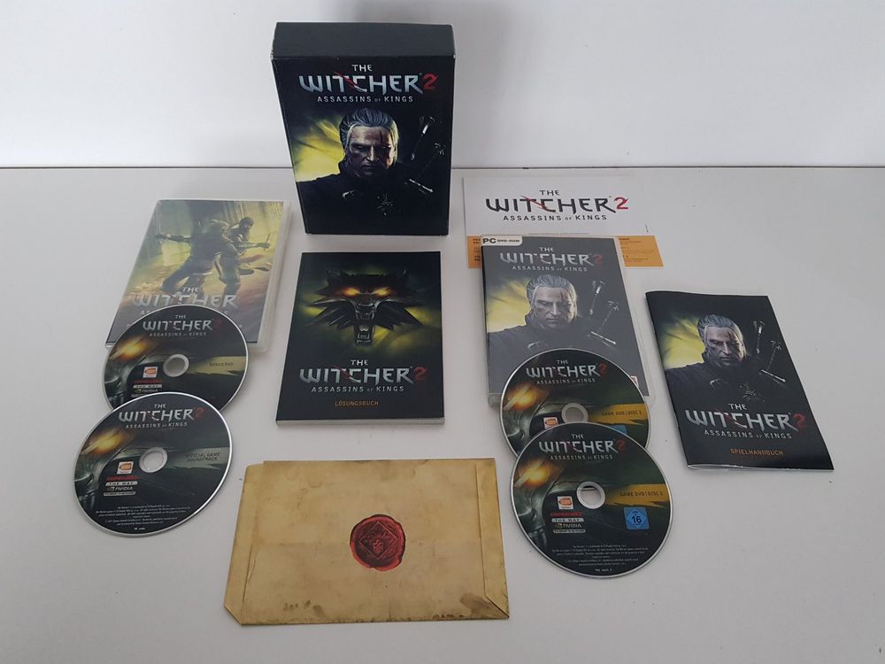 The Witcher 2 PC Spiel + Lösungsbuch Top Zustand! (Gebraucht) in ...