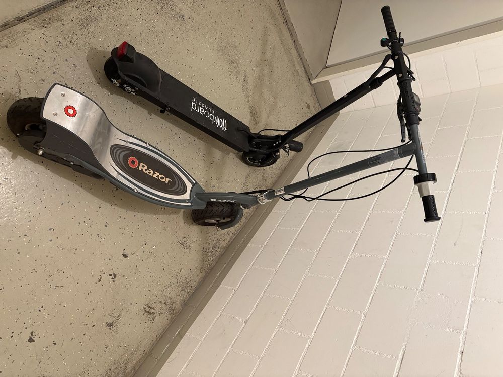 Razor E300 Electric Scooter + SoFlow Flowboard Classic Elekt (Defekt ...