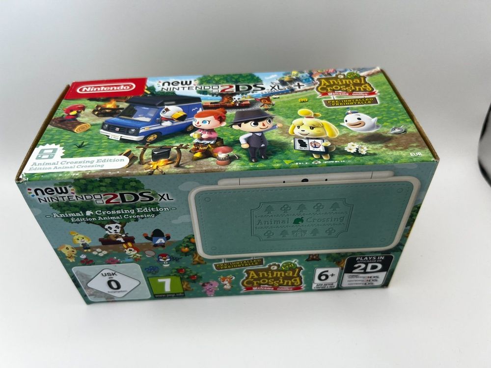 New Nintendo 2DS XL Animal Crossing Edition mit OVP | Kaufen auf Ricardo