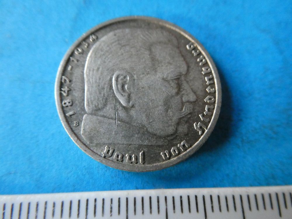 Dt. Reich 1938 B, 2 Reichsmark - Silber | Kaufen auf Ricardo