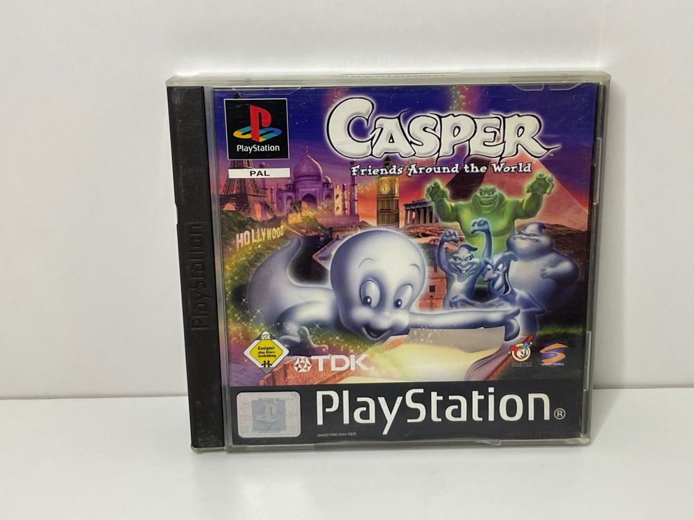 PS1 Casper Friends Around the World - mit Anleitung (Gebraucht) in ...
