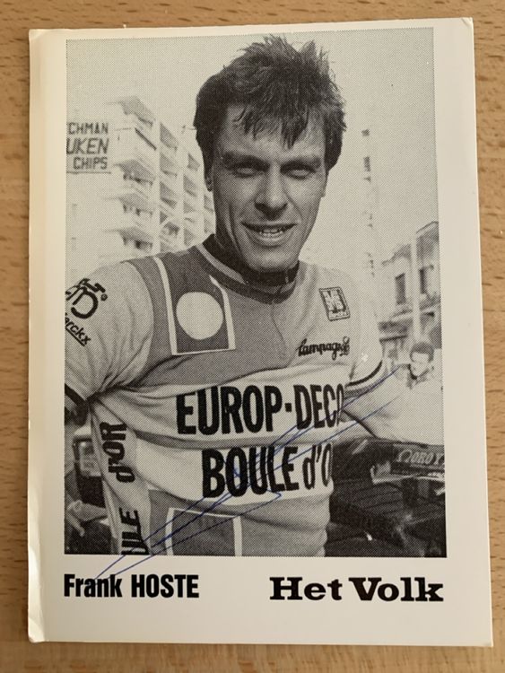 Frank Hoste Autogramm Radsport Sieg 5 Tour de France Etappen (Gebraucht ...