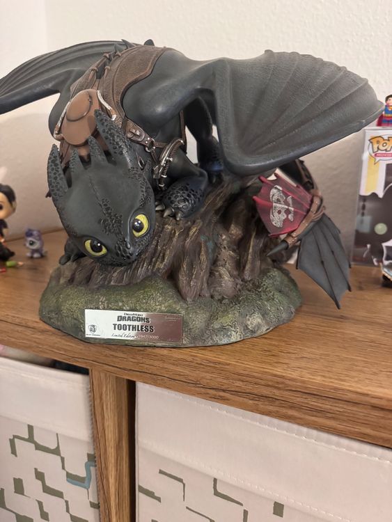 Beast Kingdom / Master Craft Statue Ohnezahn 1946/3000 (Neu (gemäss ...