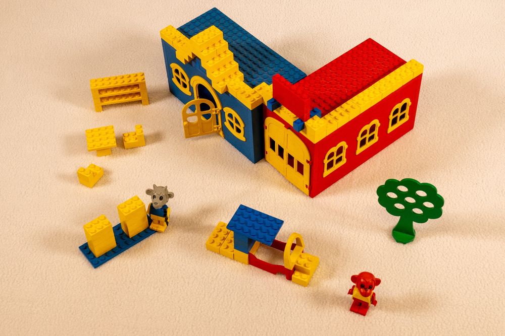 Lego 344 Fabuland "Service Station with Billy Goat ..." (Gebraucht) in ...