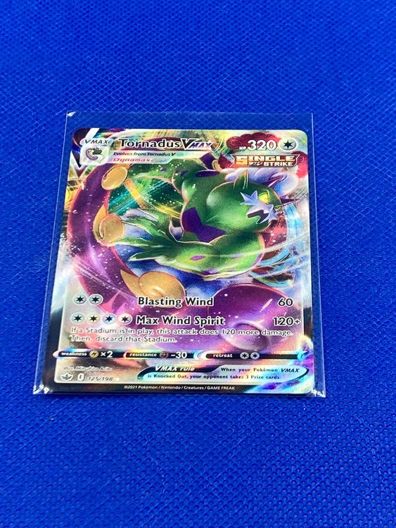 Pokemon Chilling Reign Tornadus VMAX 125 / 198 EN (Neu (gemäss ...