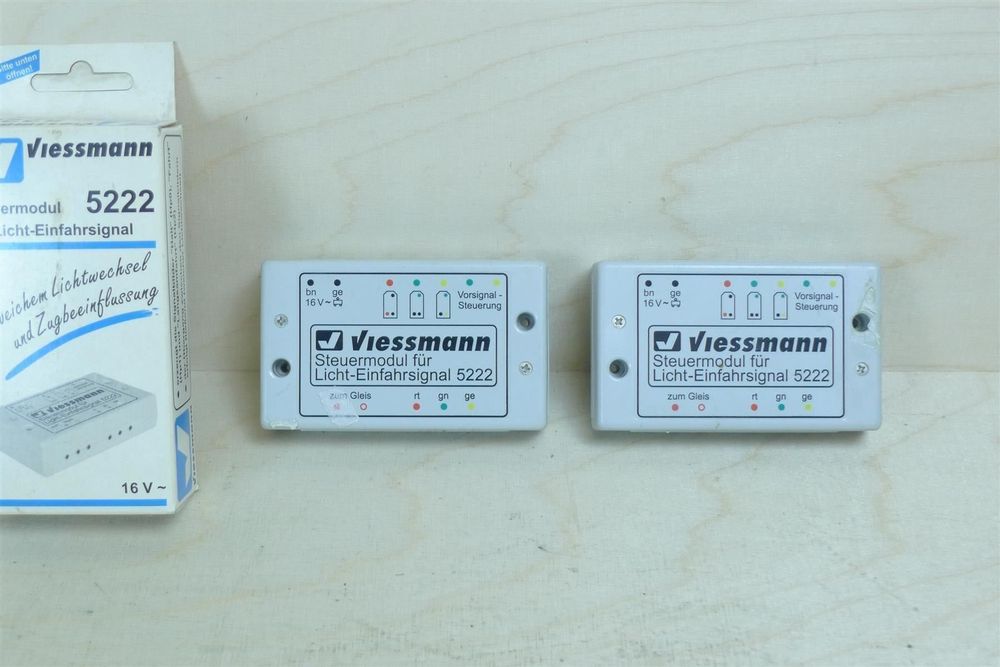 Viessmann 2 x Steuermodul Signale 5222 (Gebraucht) in Winterthur für CHF 35 – mit Lieferung auf ...