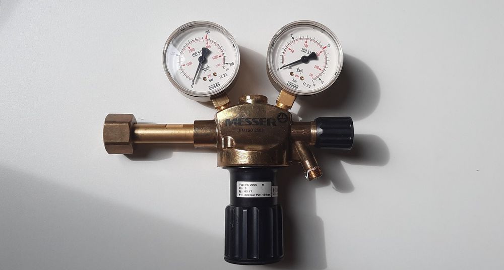 Messer FC 2000 N 10 bar Druckminderer (Neu (gemäss Beschreibung)) in st ...