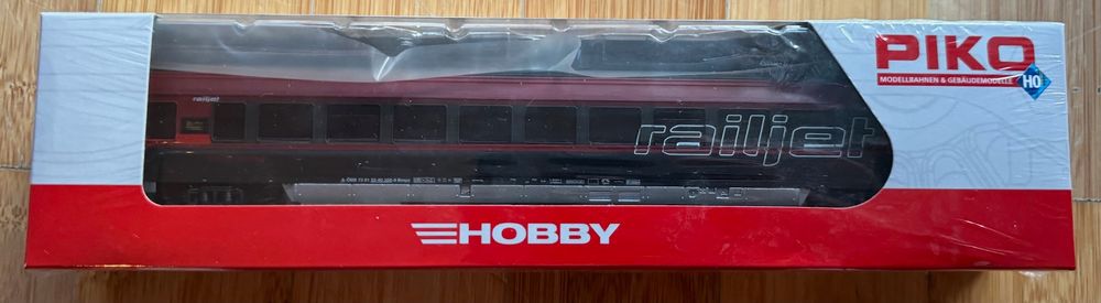 PIKO 57643 | Railjet ÖBB Personenwagen 2. Klasse | Ep. VI (Neu und ...