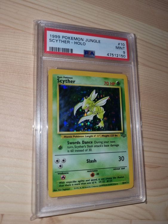 Scyther HOLO 1999 Jungle PSA 9 (Gebraucht) in Massongex für CHF 175 – mit Lieferung auf Ricardo ...