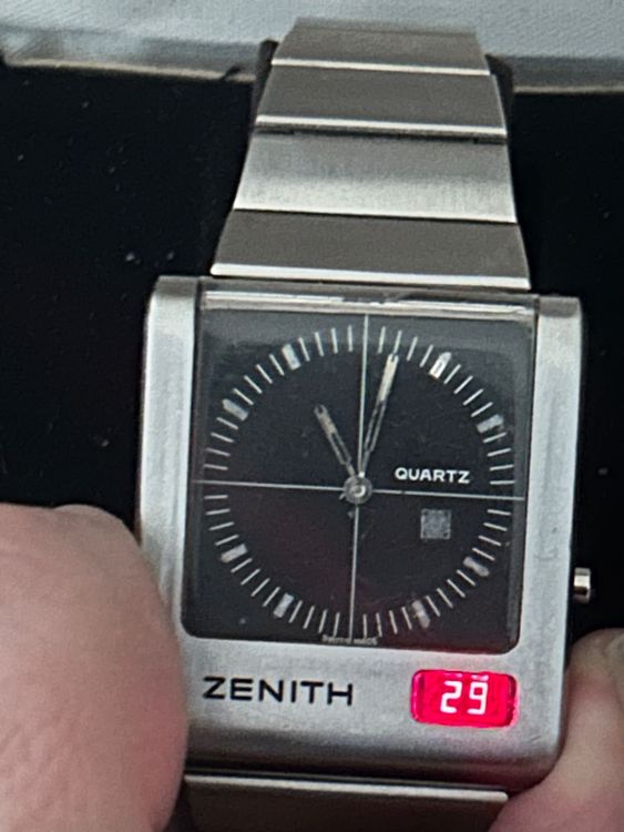 Zenith Futur Time Command Quartz mit Box und Anleitung (Gebraucht) in St. Gallen für CHF 510 ...