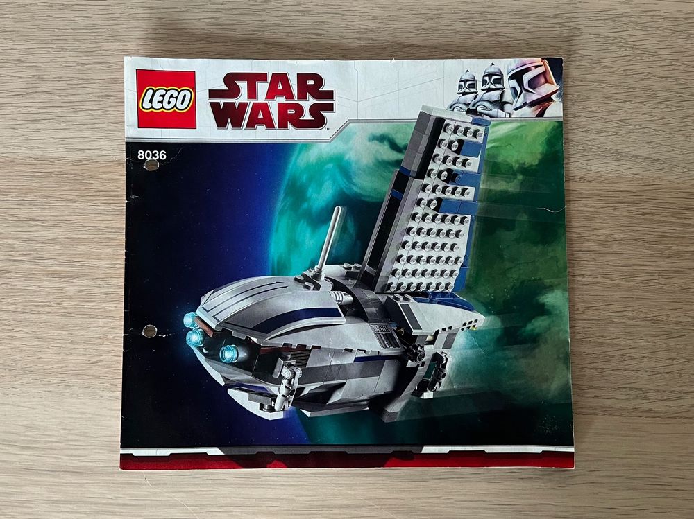 LEGO 8036 Star Wars - Separatist Shuttle - Komplett (Gebraucht) in ...