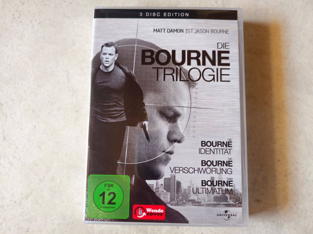 Die Bourne Trilogie / 3 Disc Edition Box (Gebraucht) in Schneisingen für CHF 6.5 – mit Lieferung ...