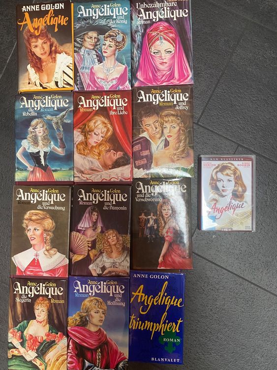 Angelique -Anne Golon Deutch ganze Kollektion +DVD (Gebraucht) in Lienz ...