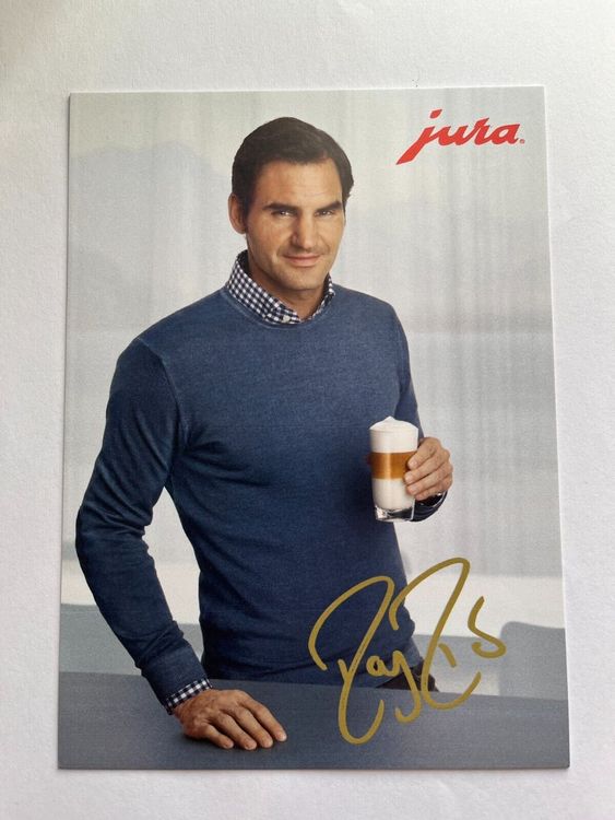 Roger Federer Sammlung 3 Sponsorenkarten mit Signatur | Kaufen auf Ricardo