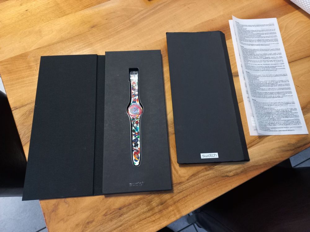swatch Gent Artist Spezial SAM FRANCIS (Neu (gemäss Beschreibung)) in ...