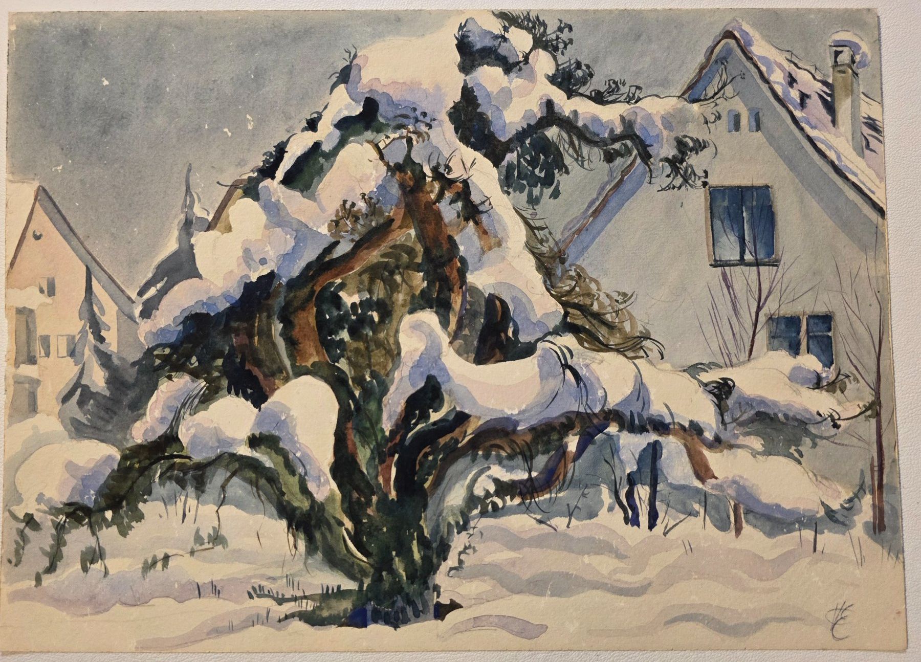 Aquarell Clara Vogelsang Eymann (35 x 25) 40 % seines Wertes (Gebraucht ...