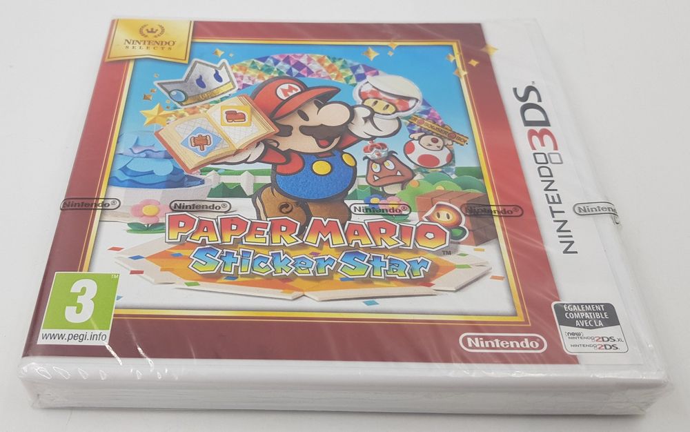 Nintendo 3DS - Paper Mario - Sticker Star - Neuf Blister (Gebraucht) in ...