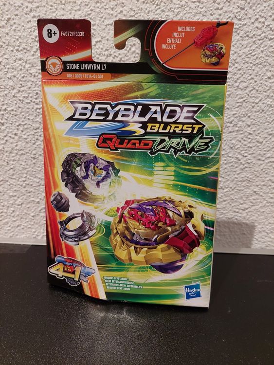Beyblade Burst Quad Drive - Stone Linwyrm L7 (Neuf avec emballage d ...