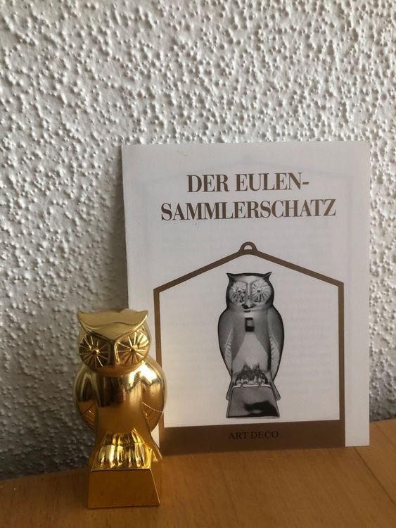 Eule Gold | Kaufen auf Ricardo