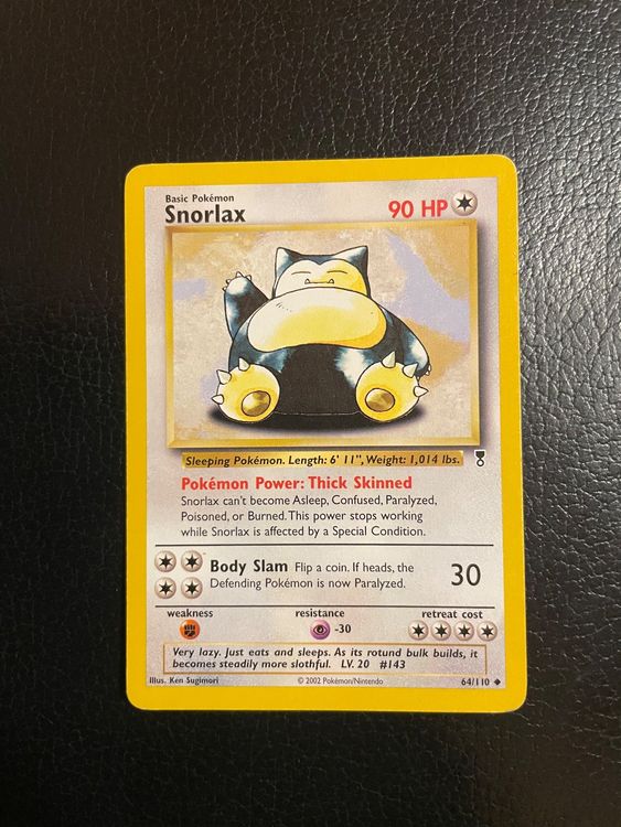 Legendary Collection Snorlax 64/110 Ab 1 (Gebraucht) in für CHF 5 – mit ...