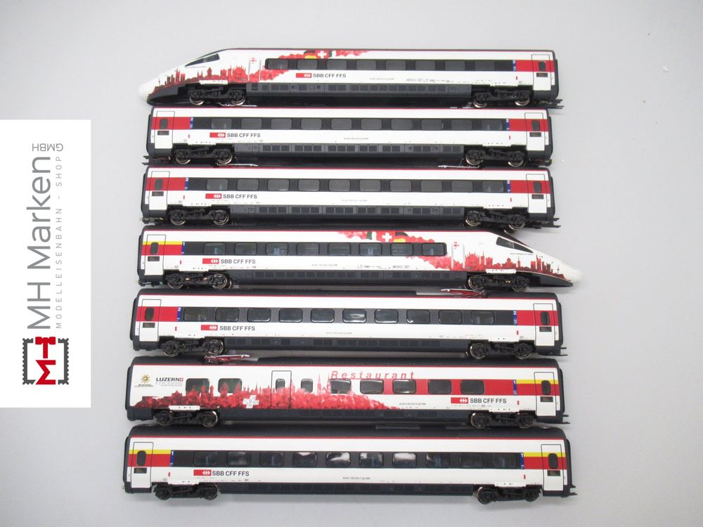 Lima HL1671+HL4671 RABe 503 "Astoro"+Ergänz. DC Analog H0 (Gebraucht ...