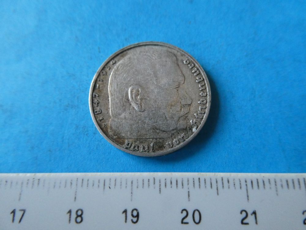 Dt. Reich 1937 E, 2 Reichsmark - Silber (Gebraucht) in Hinterforst für CHF 6 – mit Lieferung auf ...