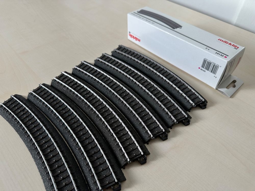 Märklin Gebogenes C-Gleis R1 24130 OVP (Gebraucht) in Ennenda für CHF ...