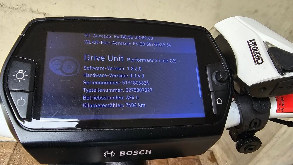 E-Bike BULLS Monster Fat-Bike mit Nyon Display Navi Bosch CX (D ...