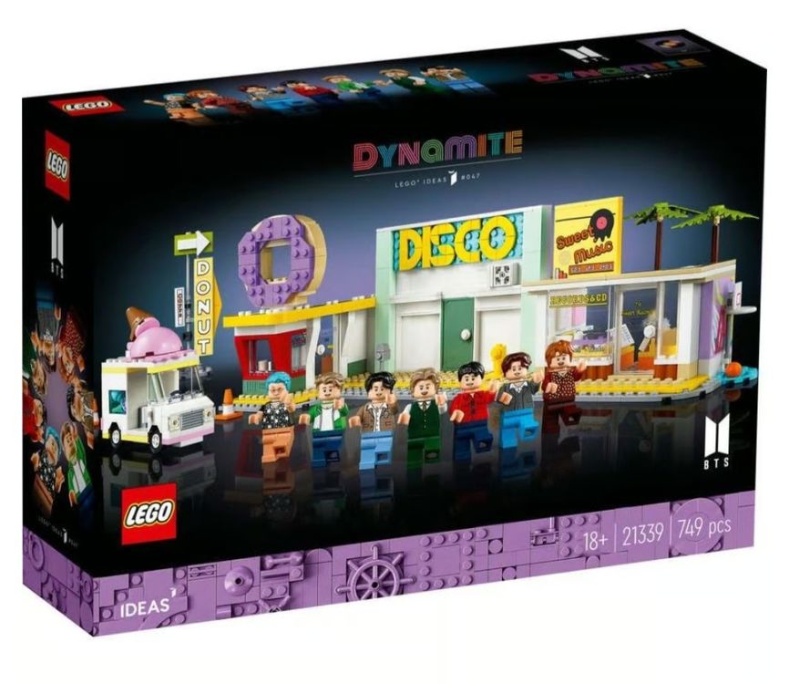 Lego Ideas BTS Dynamite 21339 Disco Donut Eiswagen (Neu und ...