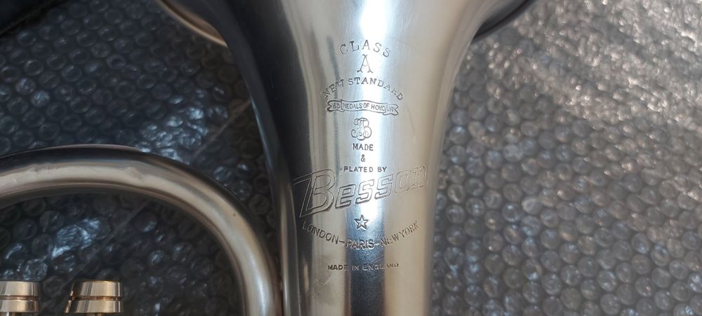 Es-Horn Besson inkl.koffer & mundstück frisch ab service (Gebraucht) in ...