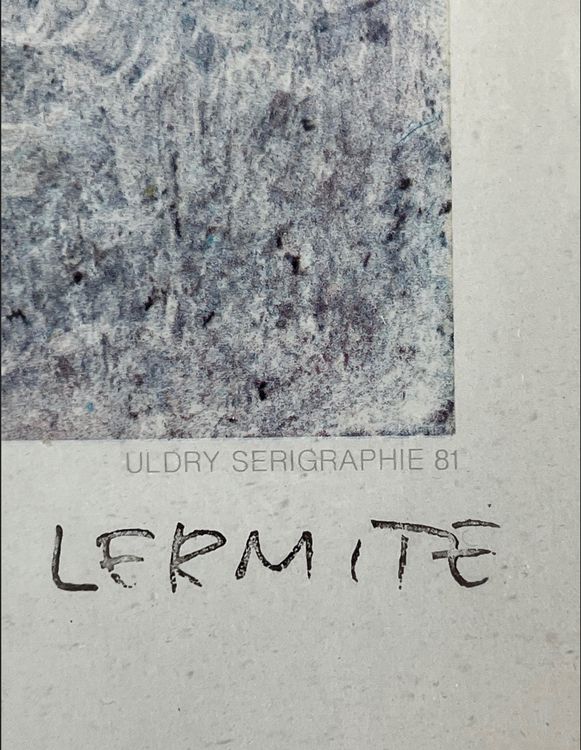 LERMITE Limitierte Auflage 72/165 Serigraph | Kaufen auf Ricardo