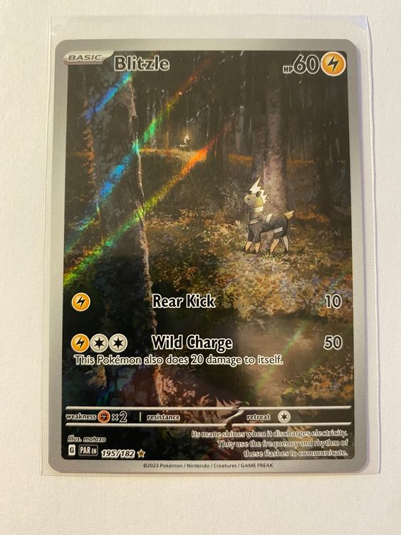 Pokemon Blitzle 195/182 Paradox Rift EN (Neu (gemäss Beschreibung)) in ...